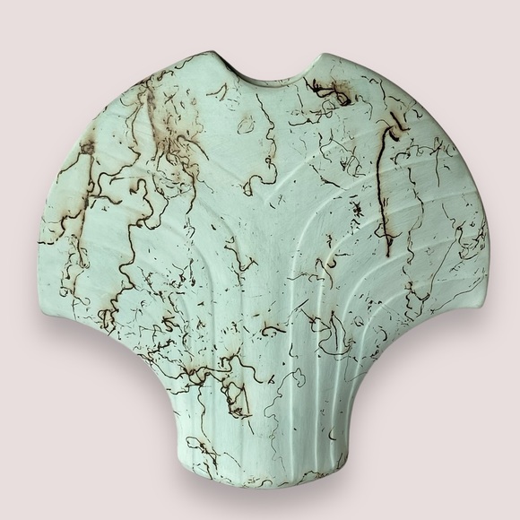 Our Burning Memories | Accents | New Raku Genuine Horsehair Fan Shaped ...